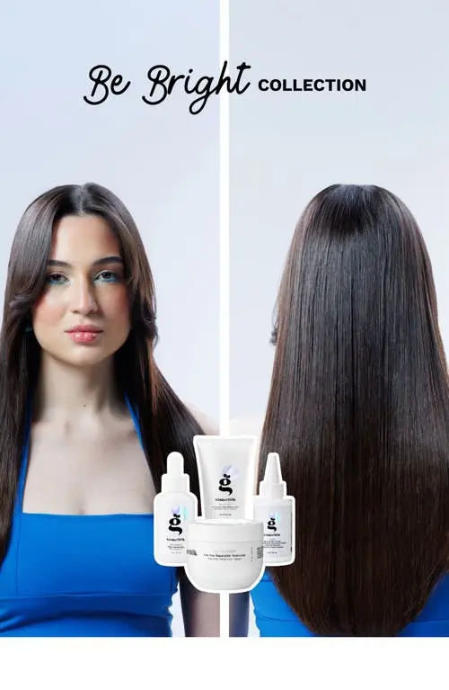 GINGER MILK NATURAL CARE Frizz Control And Shine Hair Care Set