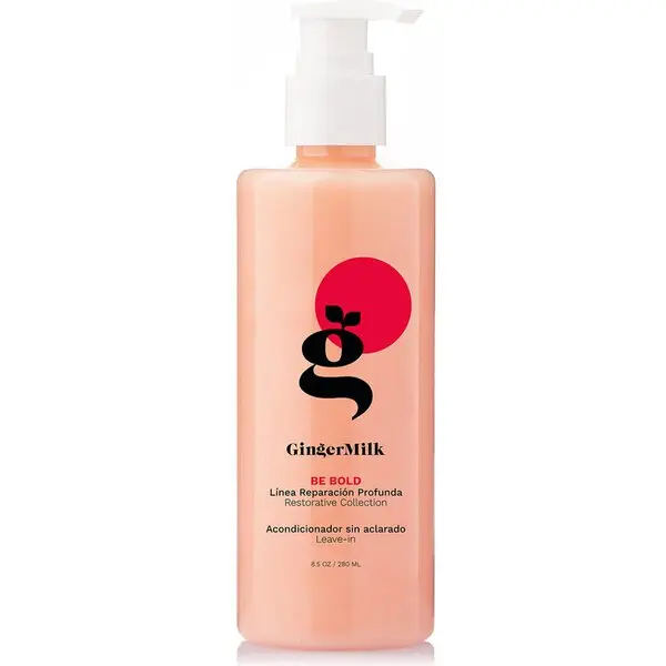 GINGER MILK NATURAL CARE Repairing Detangling Leave In Conditioner For Damaged Hair - None