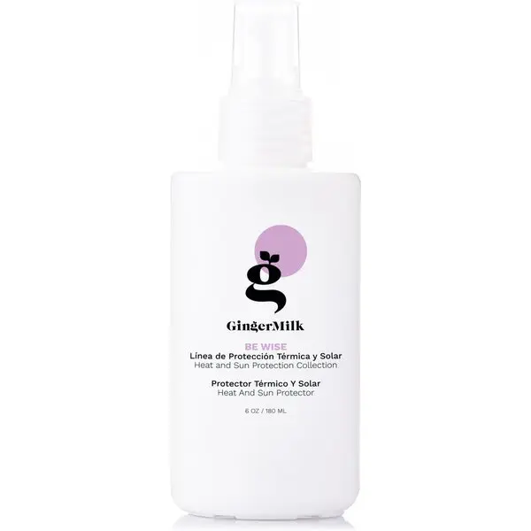 GINGER MILK NATURAL CARE Heat Protectant Treatment For Blow Drying And Styling - None