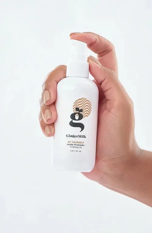 GINGER MILK NATURAL CARE Curl Defining Finishing Hair Oil