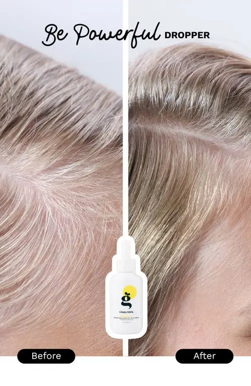 GINGER MILK NATURAL CARE Fortifying Scalp Care Set For Thinning Hair