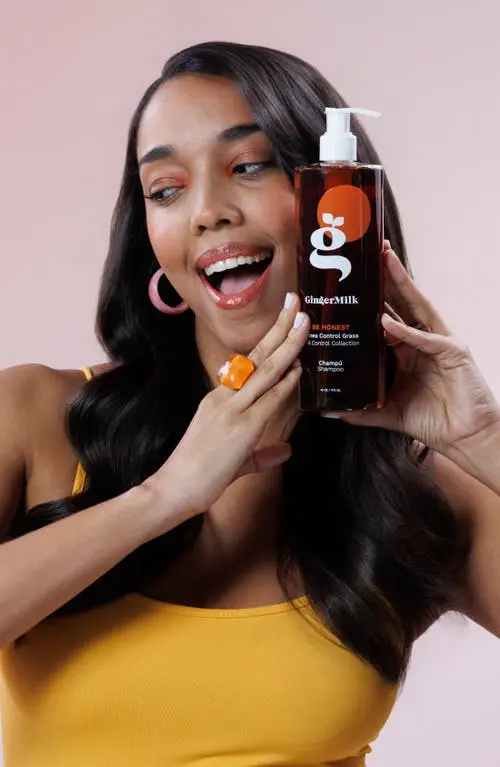 GINGER MILK NATURAL CARE Oil Balancing Clarifying Shampoo For Oily Hair