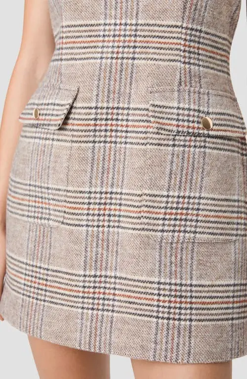 French Connection Sutton Plaid Minidress