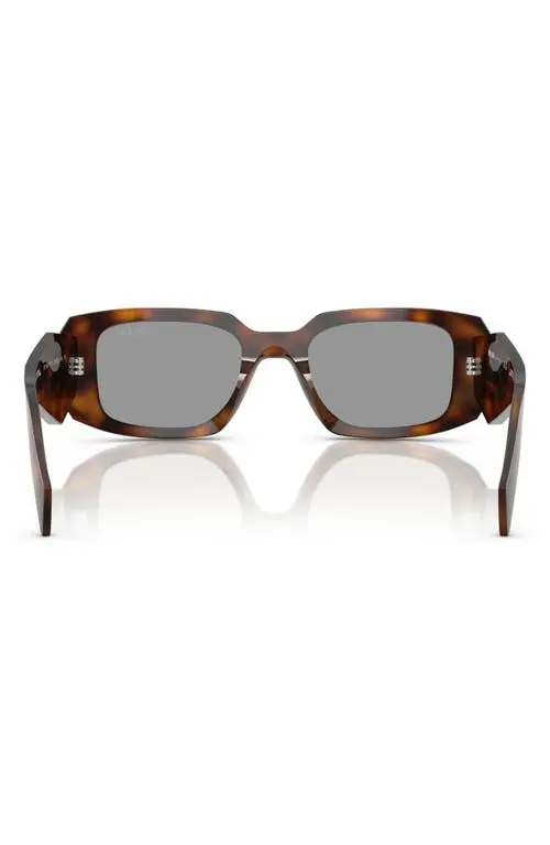 Prada 51mm Rectangular Sunglasses