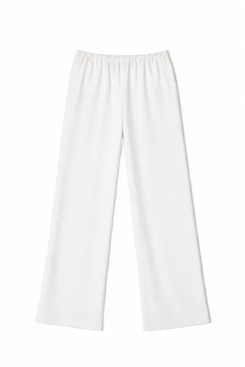 VIR VITA Hilda Pointelle Pant - Coconut