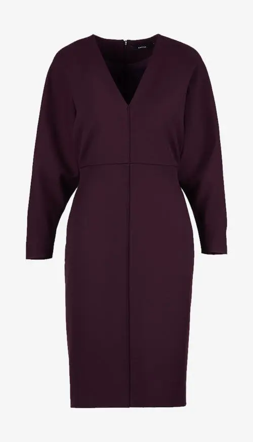 Smythe V-neck Dolman Dress