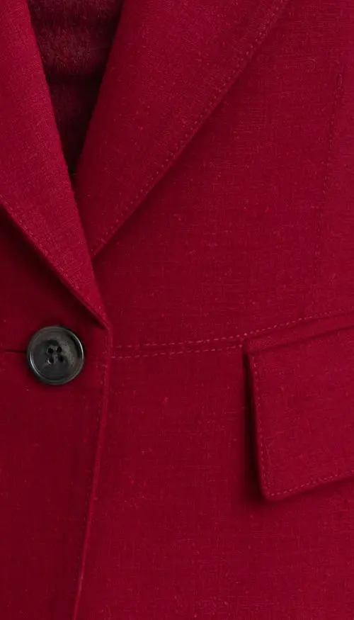 Smythe Tweed Seamed Blazer
