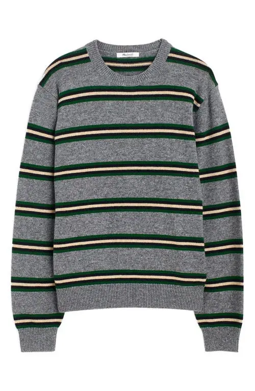 Madewell Frances Stripe Crewneck Sweater