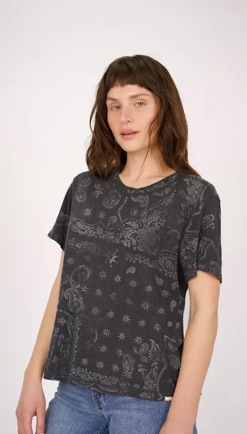 RAGABOND STUDIO Hemp Mod Graphic Tee