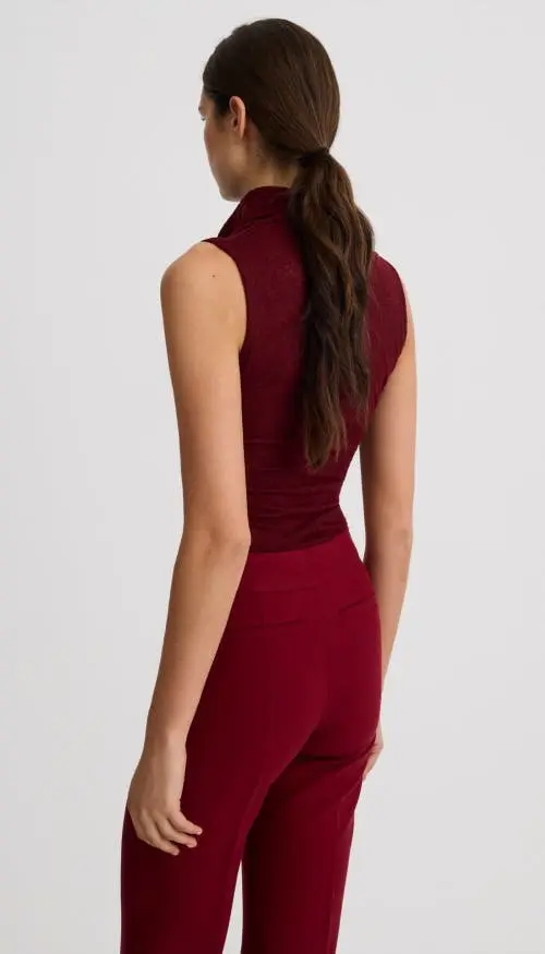 Smythe Cowl Neck Knit Shell