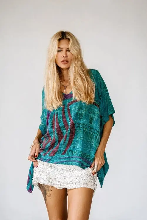 SUN CHILD Mini Caftan Spencer