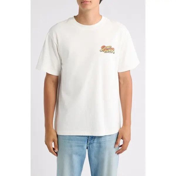 ID SUPPLY CO Street Fighter Stronger Graphic T-shirt