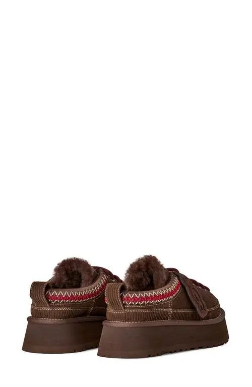 UGG Heritage Lace-up Slipper - Burnt Cedar