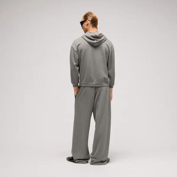 Gucci Cotton Cashmere Jersey Zip Jacket - Grey