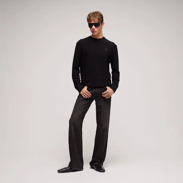Gucci Knit Wool Cashmere Sweater With Embroidery