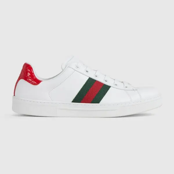 Gucci Ace Sneaker Leather - White