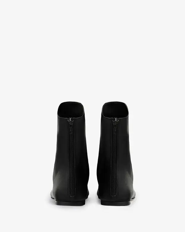 JUDE Floor Ankle Boot In Leather