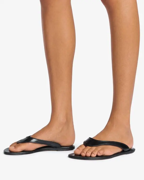 JUDE Rue Sandal Leather - Black