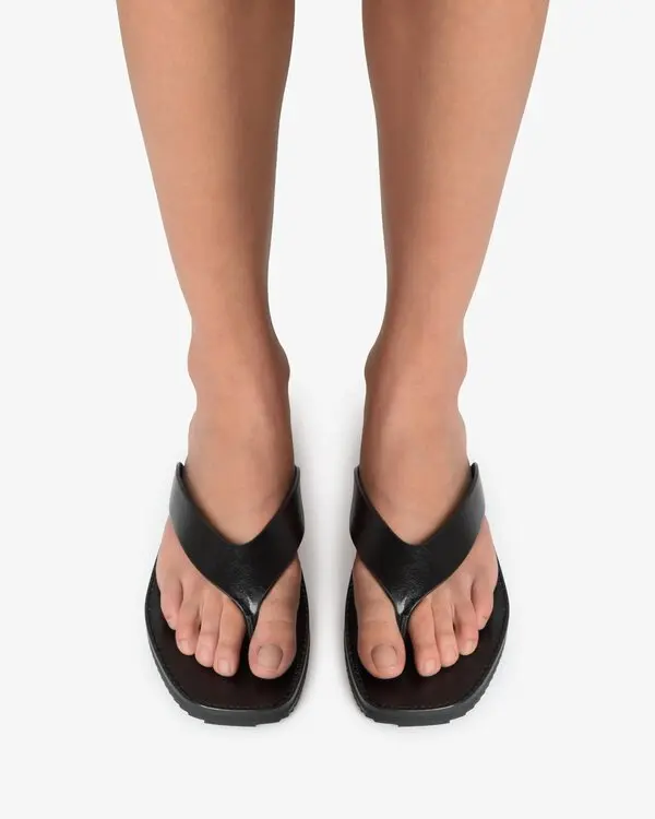 JUDE Vermelho Flat Leather