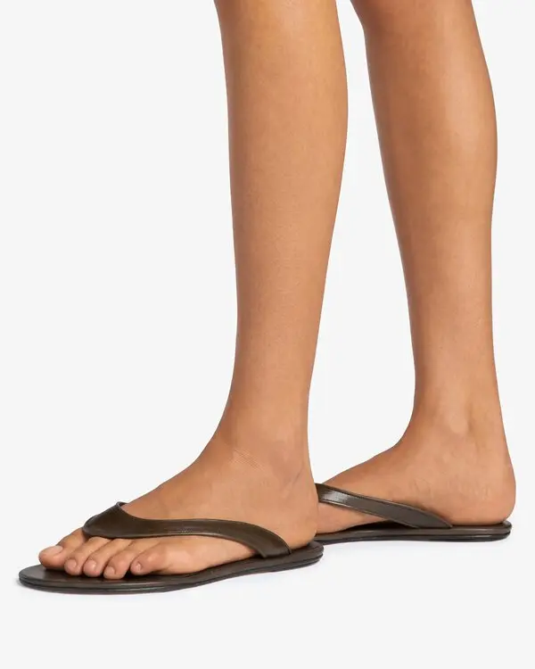 JUDE Rue Sandal Mocha Leather - Brown