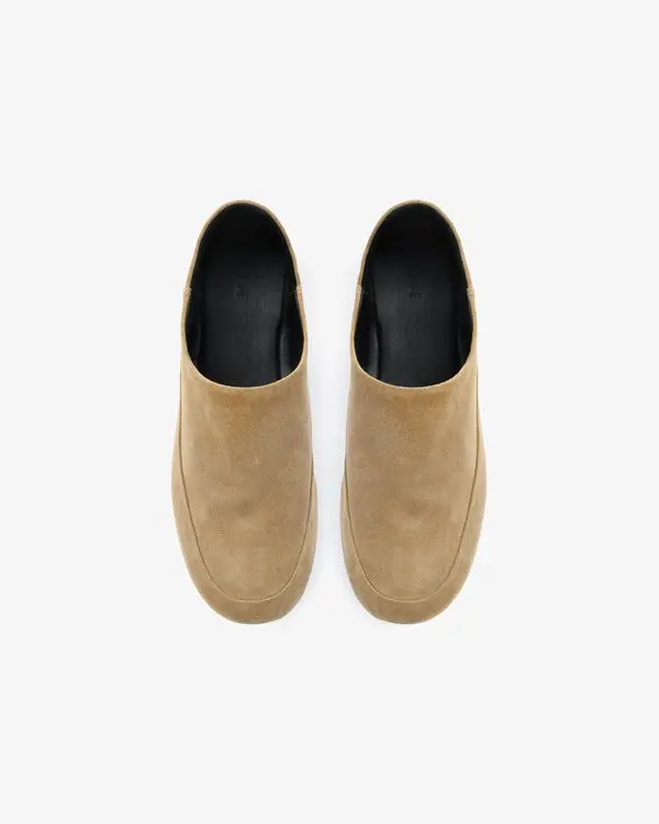 JUDE Floor Slipper Suede Leather