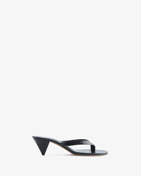 JUDE Rooty Sandal Leather - Black