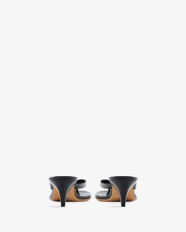JUDE Rooty Sandal Leather - Black