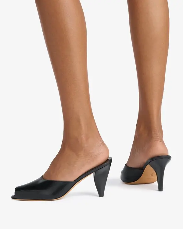 JUDE Gild Mule Leather - Black
