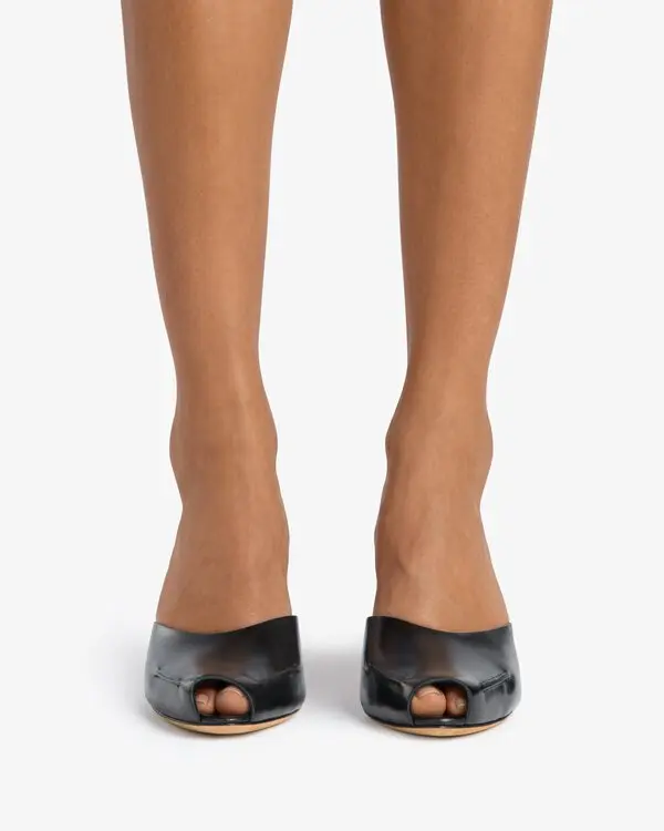 JUDE Gild Mule Leather - Black