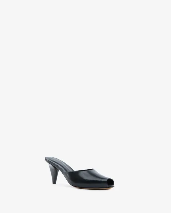 JUDE Gild Mule Leather - Black