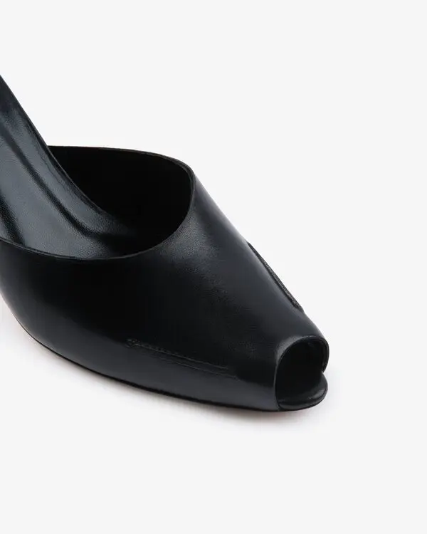 JUDE Gild Mule Leather - Black