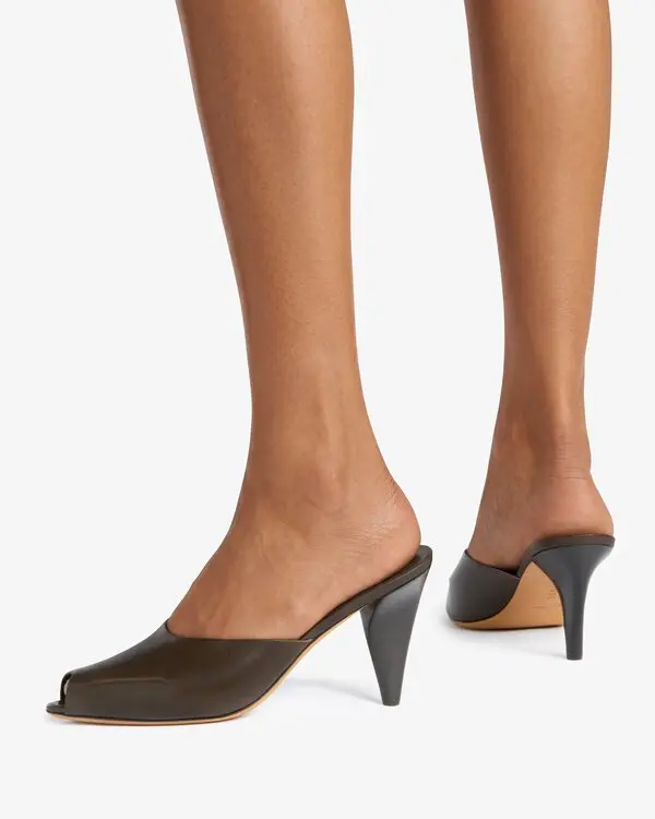 JUDE Gild Mule Mocha Leather - Brown