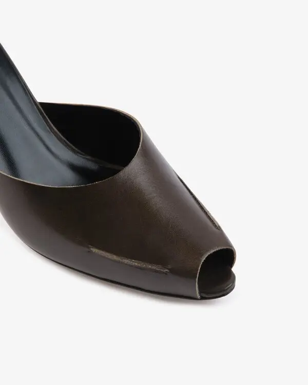JUDE Gild Mule Mocha Leather - Brown