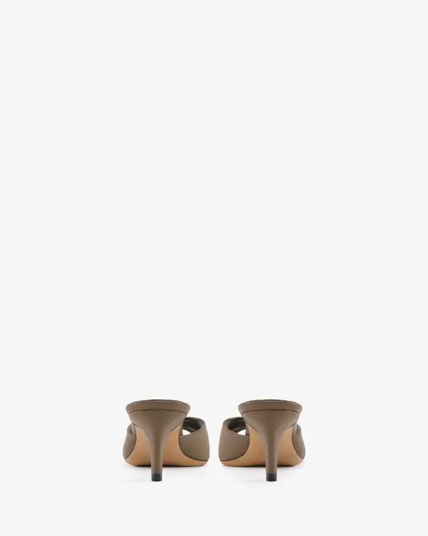 JUDE Cave Mule Clay Leather - Brown
