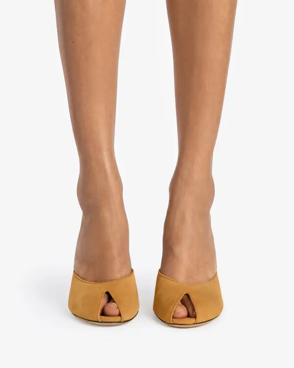 MY STORE Date Mule Nubuck Leather