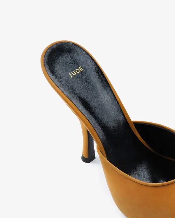 JUDE Date Mule Nubuck Leather - Tan