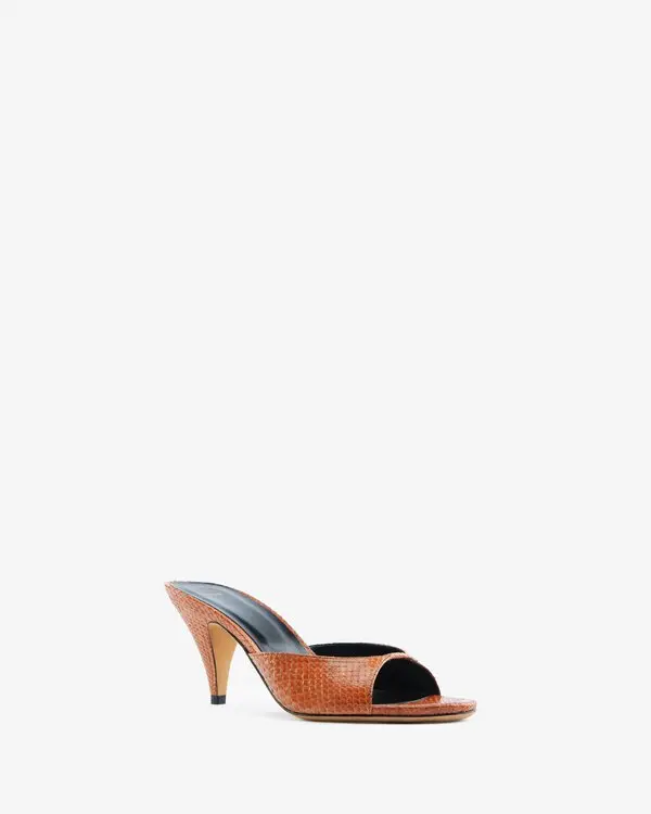 JUDE Haze Sandal Python Leather