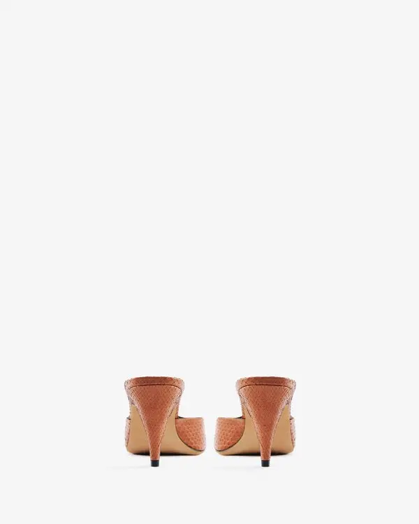 JUDE Haze Sandal Python Leather