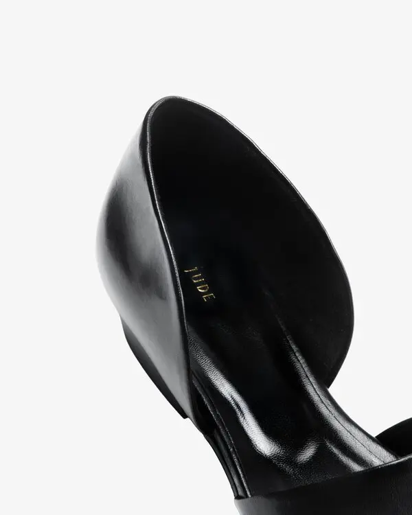 JUDE Padre Ballerina Leather