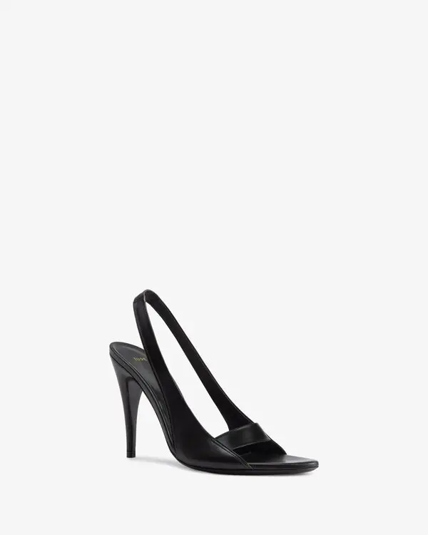 JUDE Ibis Slingback Nappa Leather - Black