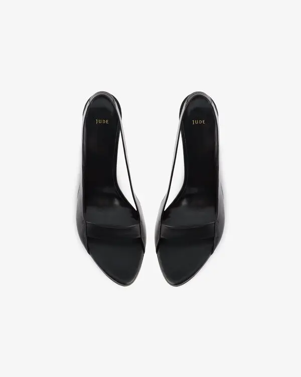 JUDE Ibis Slingback Nappa Leather - Black