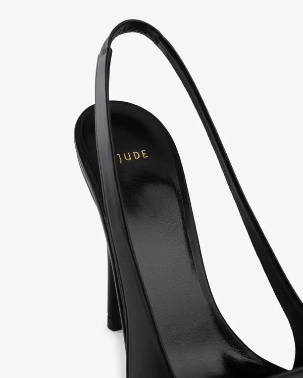 JUDE Ibis Slingback Nappa Leather - Black