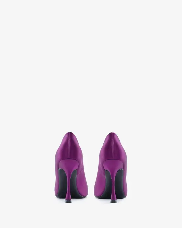 JUDE Kiss Pump Magenta Satin - Pink