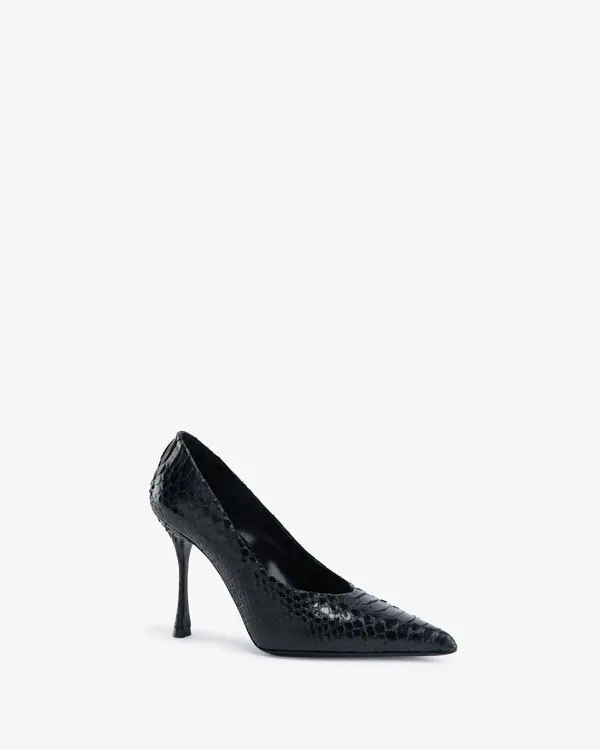 JUDE Kiss Pump Python Leather