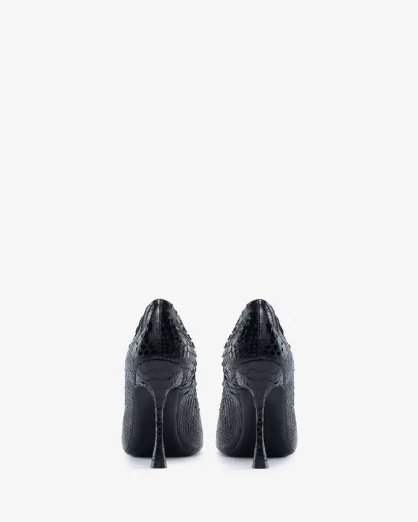 JUDE Kiss Pump Python Leather