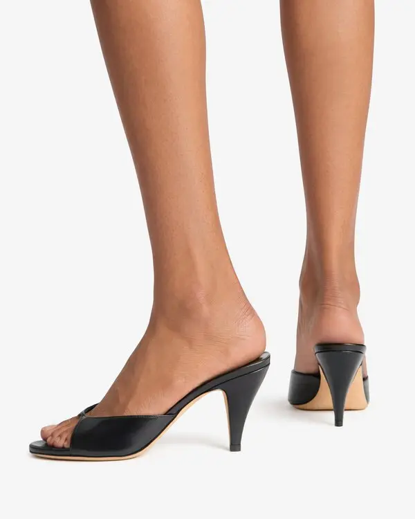 JUDE Haze Sandal Leather - Black