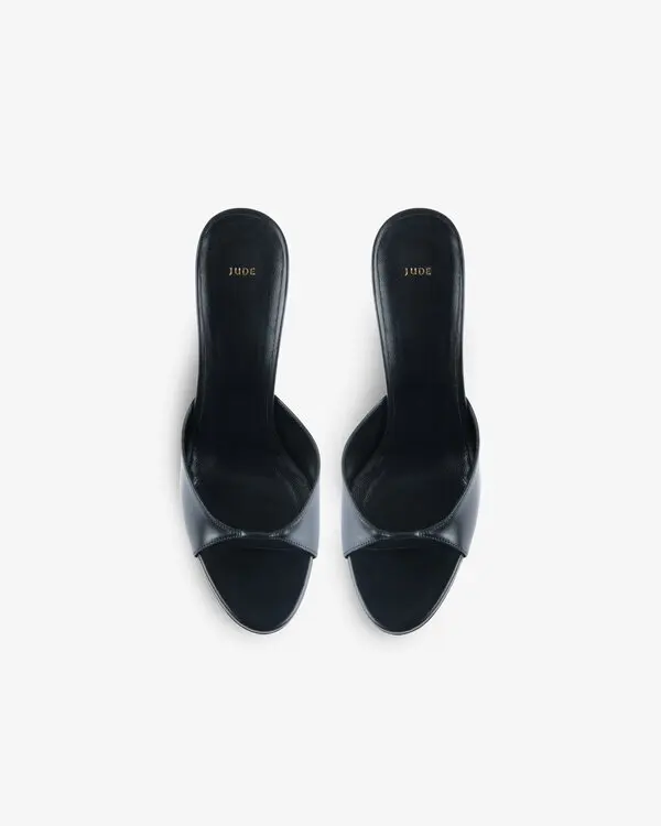 JUDE Haze Sandal Leather - Black