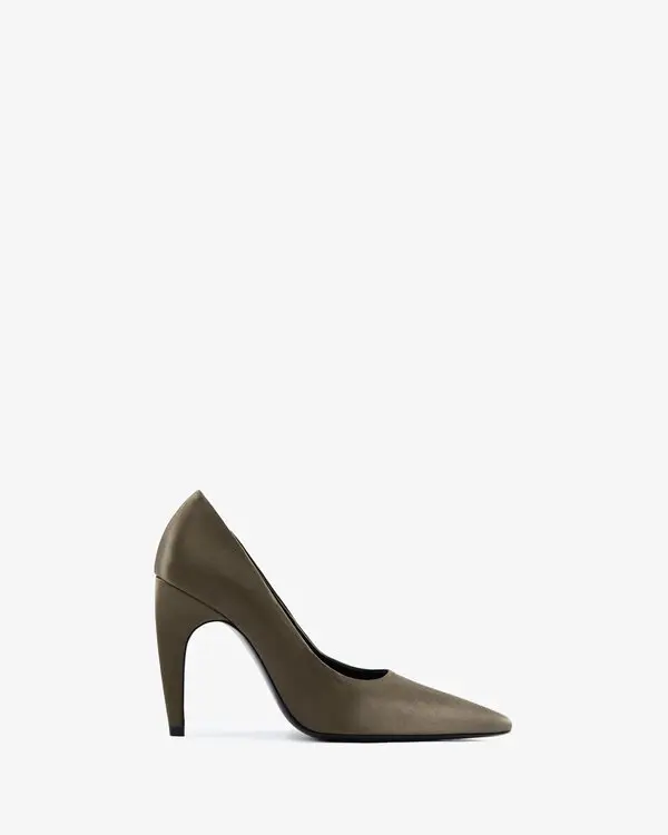 JUDE Fame Pump Silk - Khaki
