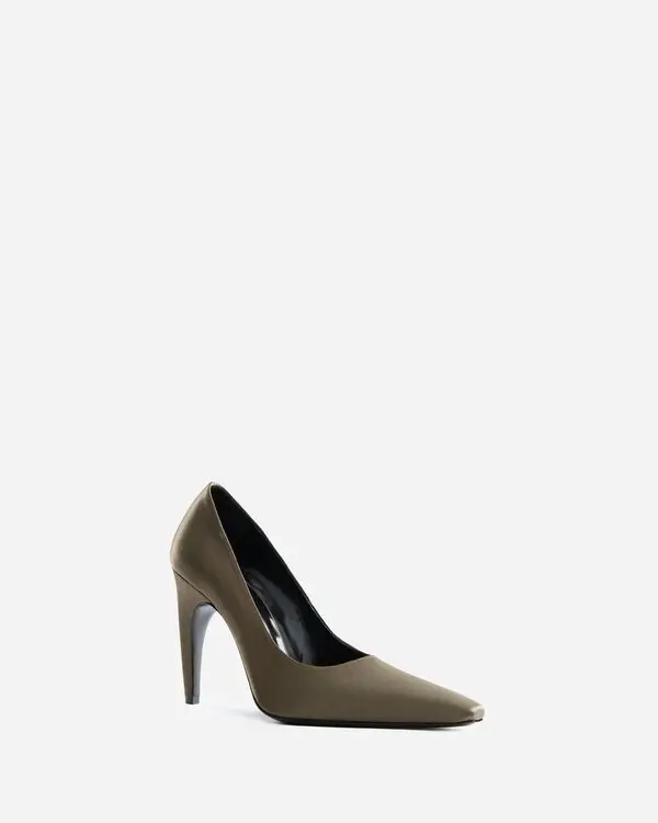 JUDE Fame Pump Silk - Khaki