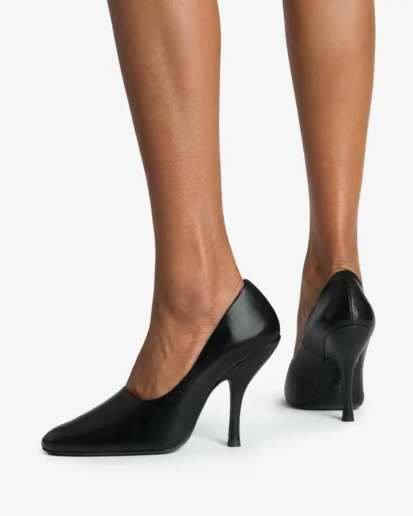 JUDE Date Pump Leather - Black
